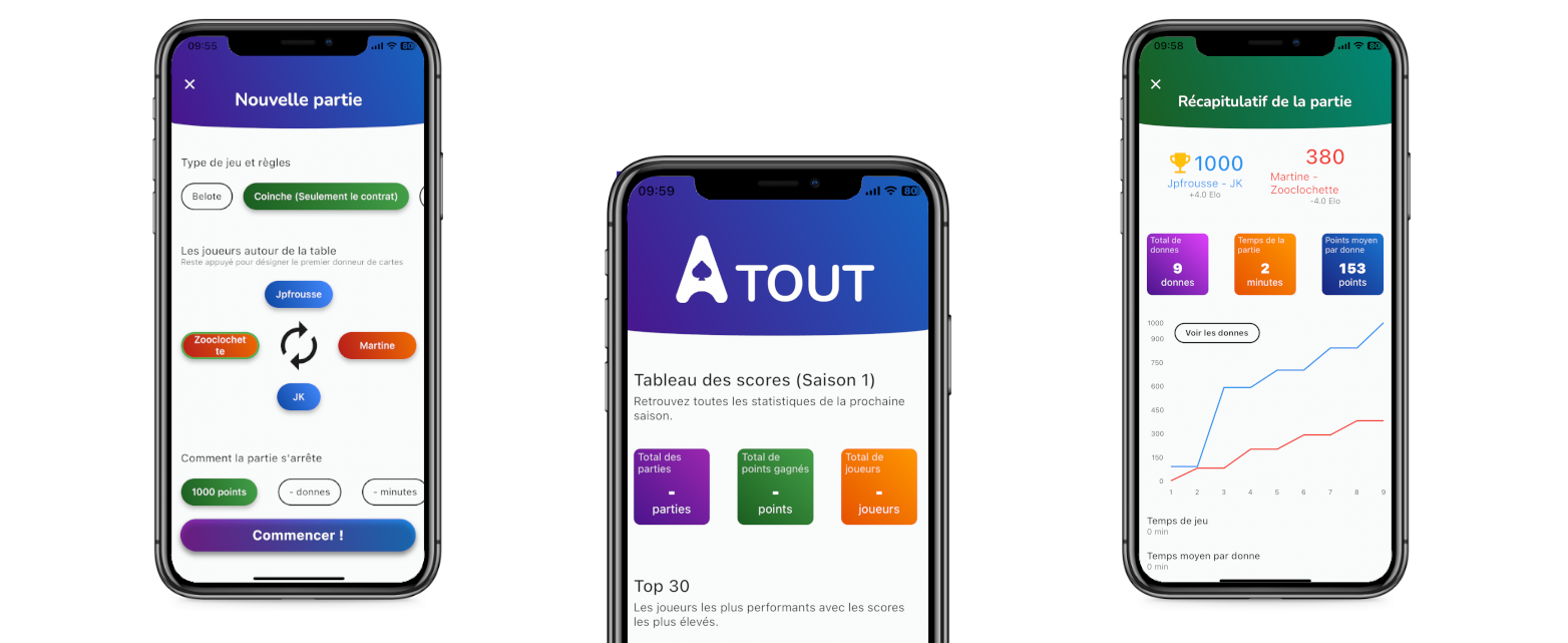 Atout — Outil pour Belote ou Coinche